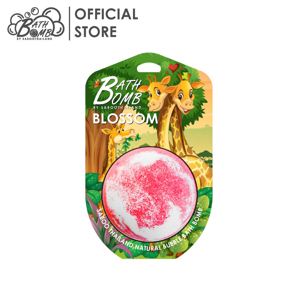 Jungle Bubble Bath Bomb – Blossom 150g – Bathbomb Thailand