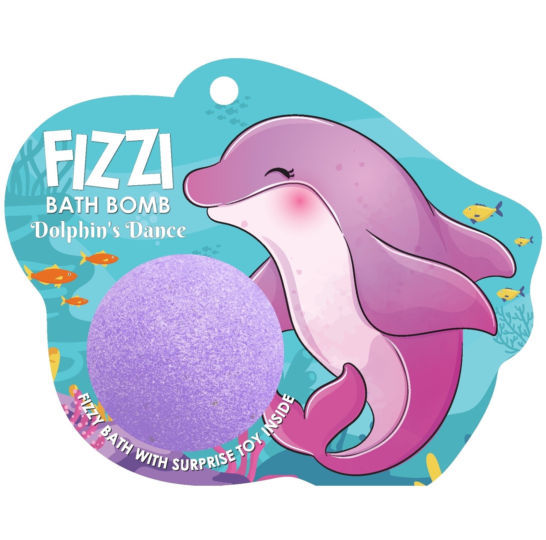 FIZZY DOLPHIN’S DANCE 100g. – Bathbomb Thailand